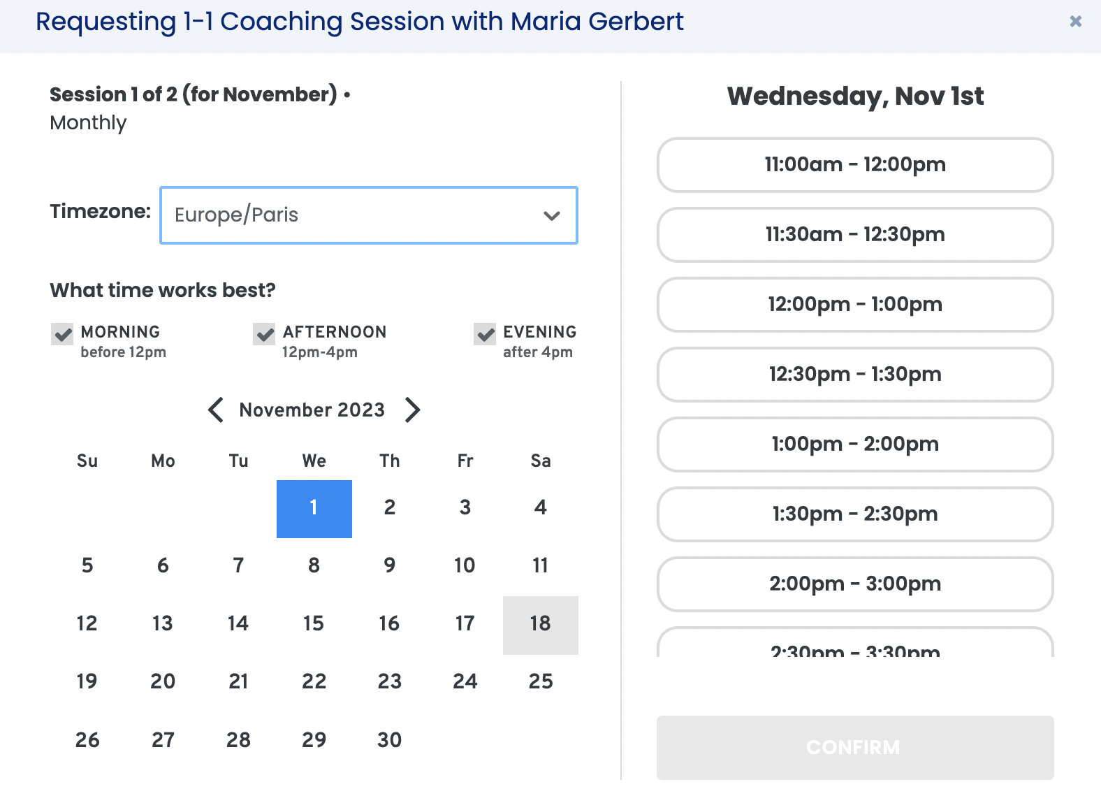 Using The 1 to 1 Coaching Section On Your AceUp Dashboard (For Coachees)